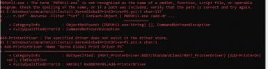PENDING - Error when using pnputil in PowerShell script deployed by Configuration Manager ...